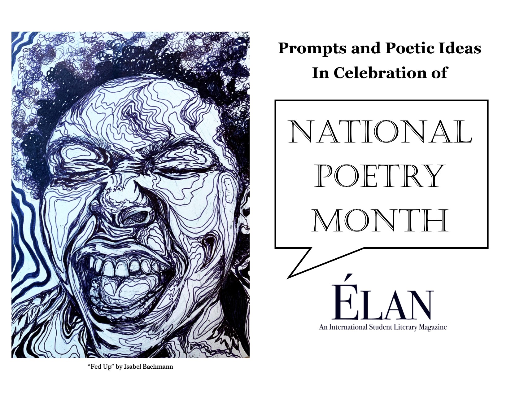 National Poetry Month Prompts Pamphlet – Download and Enjoy!